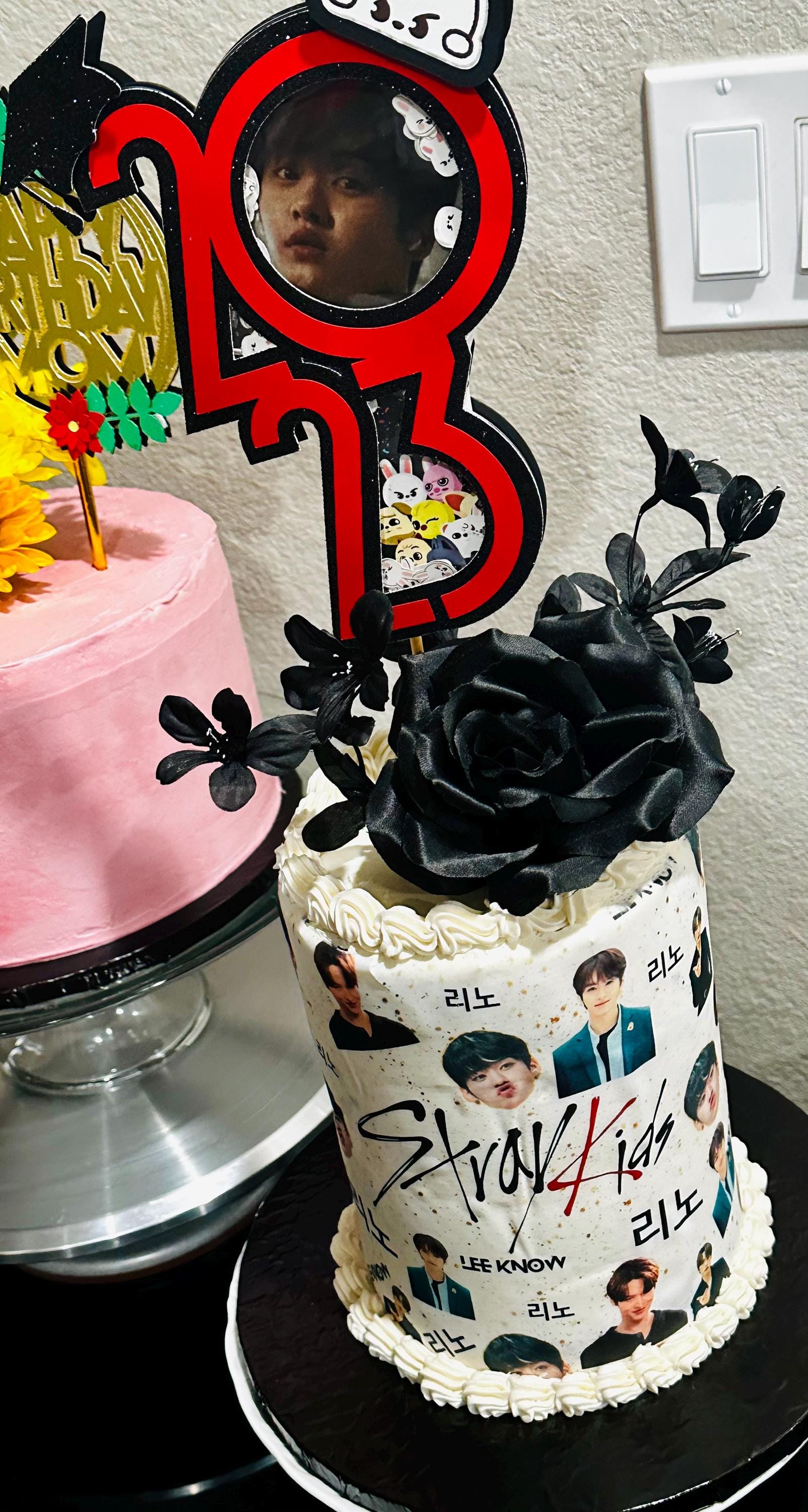Lee Know, Stray Kids, Edible Image, Digital Image, Cake Decor, Cake ...