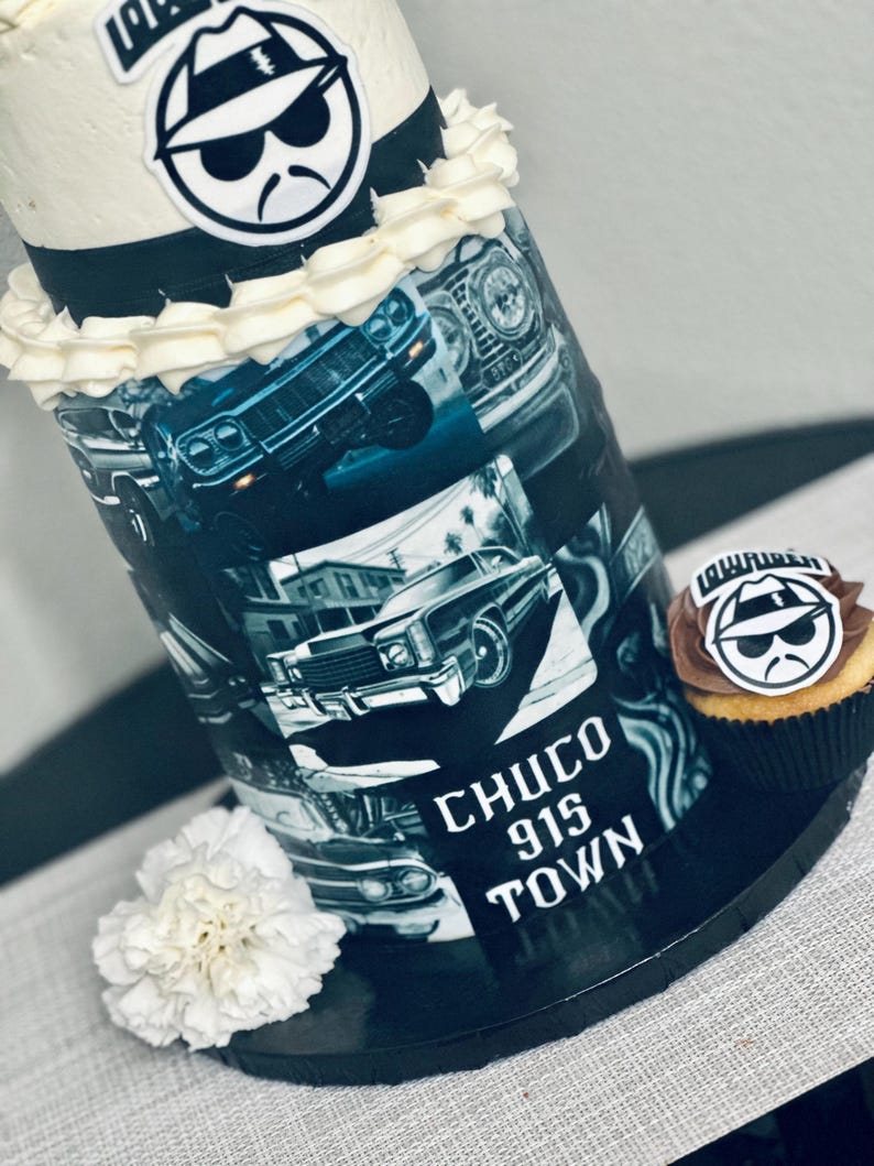 Digital, Edible Image Cake Topper, Cars, Lowrider, Chicano - Etsy