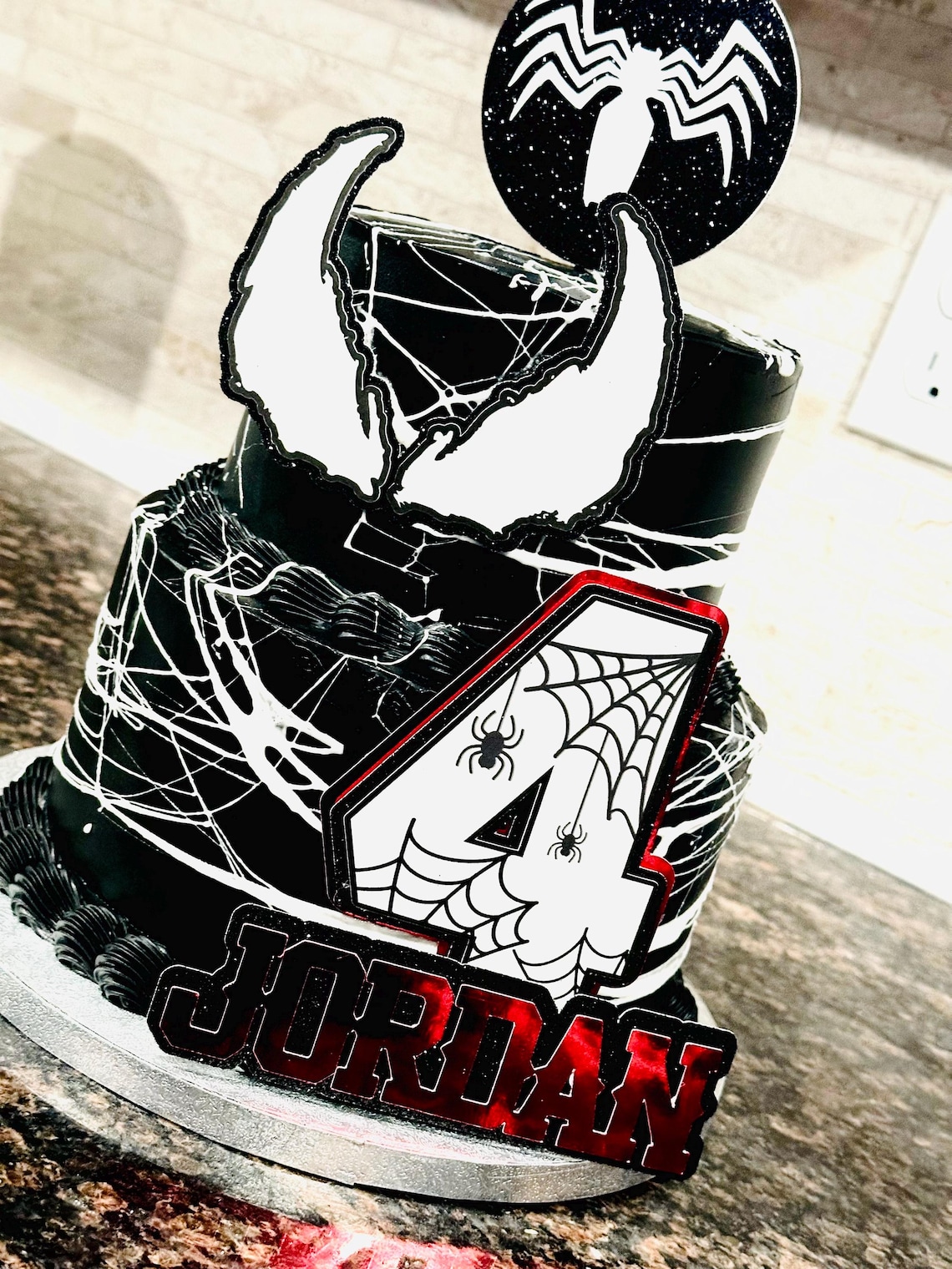 Digital Image Cake Topper, Venom, Super Hero, - Etsy
