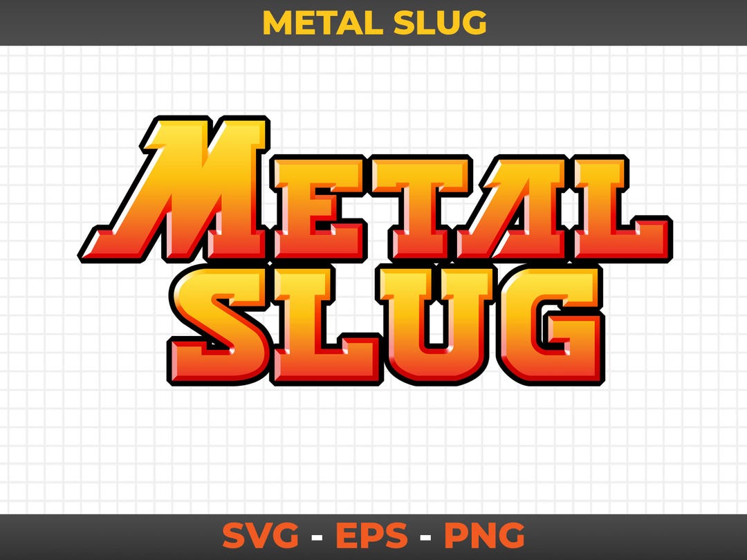 Metal Slug / Graphic, Logo, Clipart, SVG,PNG,EPS, Cut Files for Cricut ...
