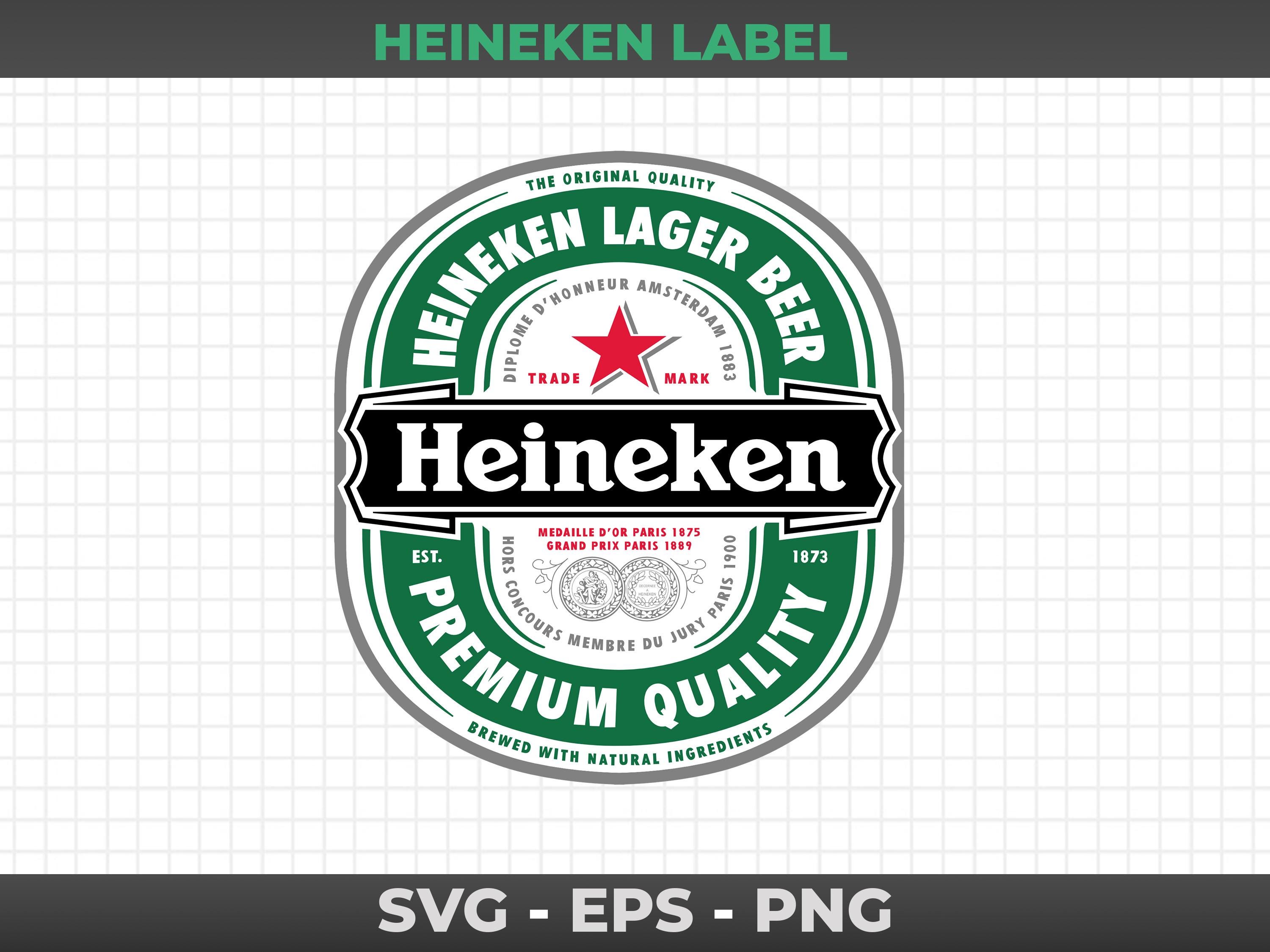 Heineken Label Template