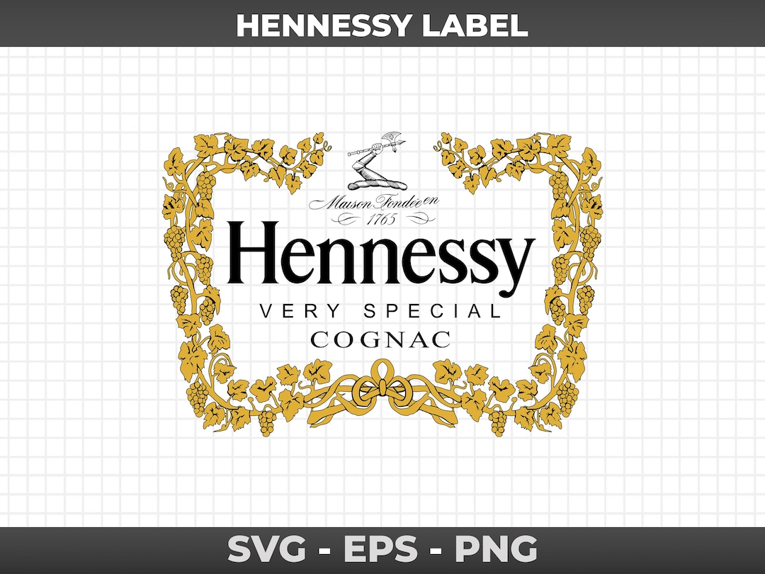 Hennessy Label /graphic, Logo, Clipart, SVG,PNG,EPS, Cut Files for ...