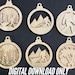 Yeti Laser Ornaments / Yeti Laser Cut File / Yeti Digital Download ...