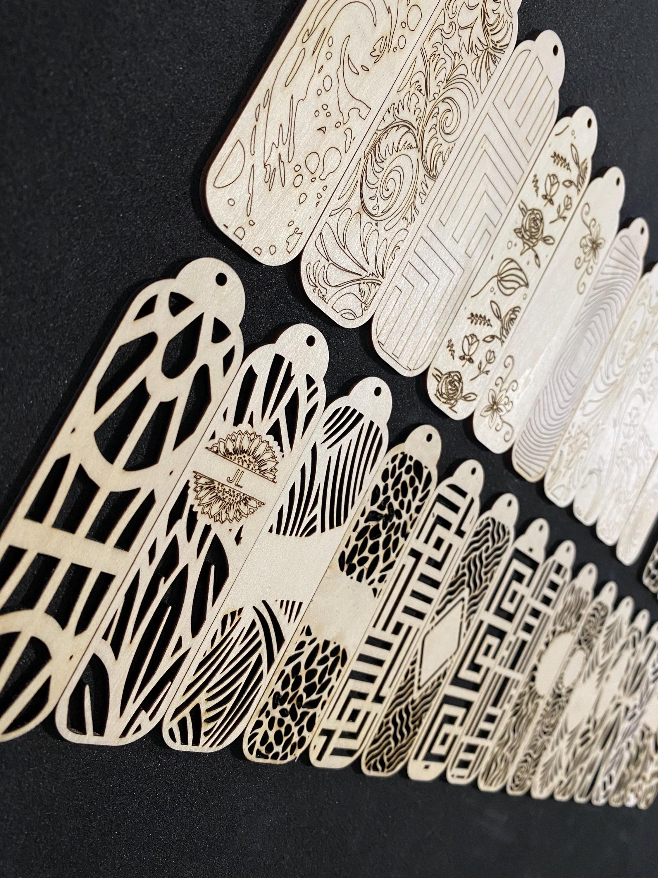 Laser Cut Bookmark Files / Digital Bookmarks / Laser Cut Files ...