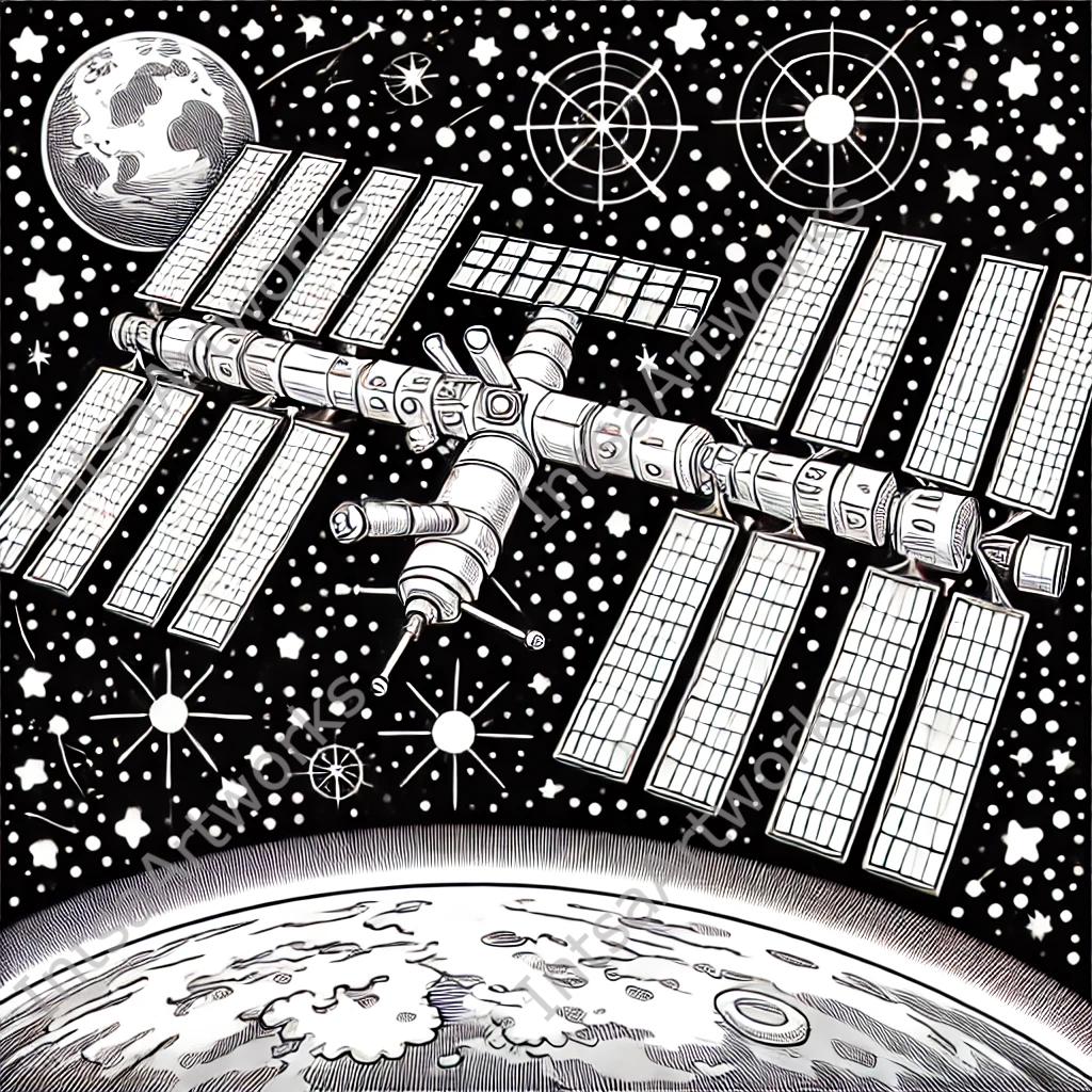 10 Kid-friendly Outer Space Coloring Pages – Planets, Rockets, and More ...