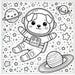 10 Kid-friendly Outer Space Coloring Pages – Planets, Rockets, and More ...