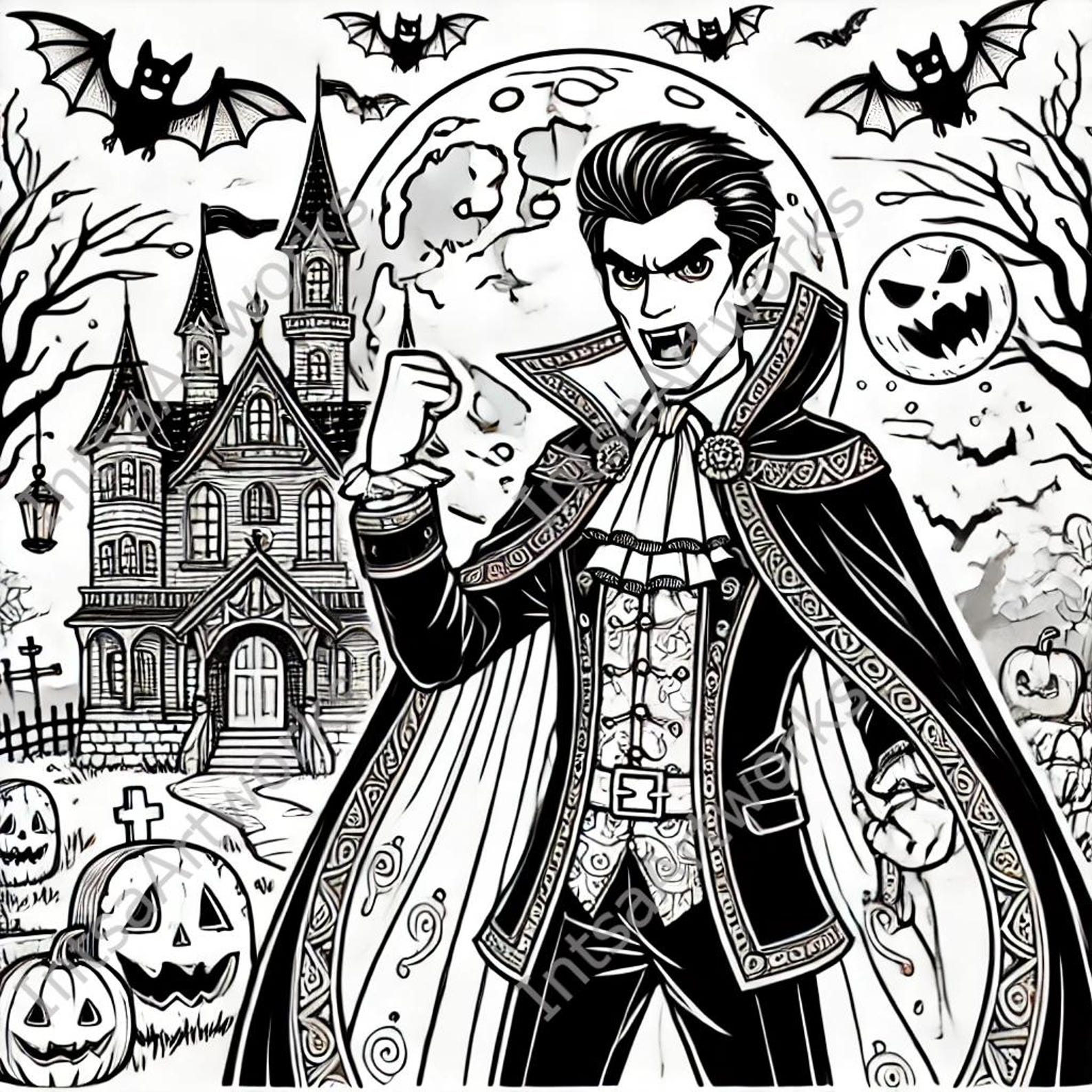 Halloween Coloring Pages Bundle – Ghosts, Pumpkins, Witches & More ...