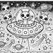 10 Kid-friendly Outer Space Coloring Pages – Planets, Rockets, and More ...