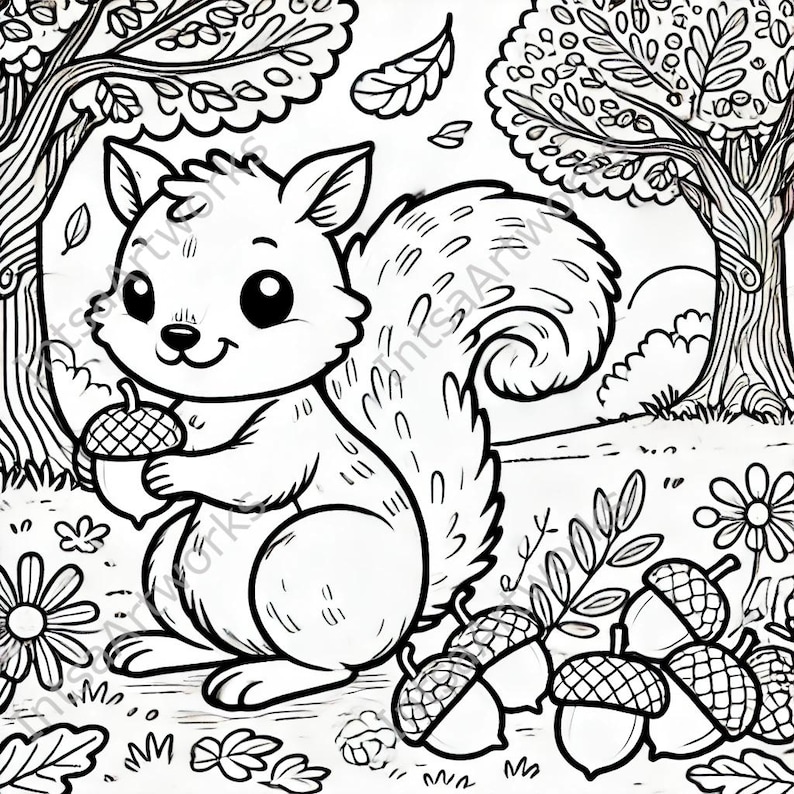 Thanksgiving Coloring Pages – 10 Fun & Festive Designs for Kids - Etsy
