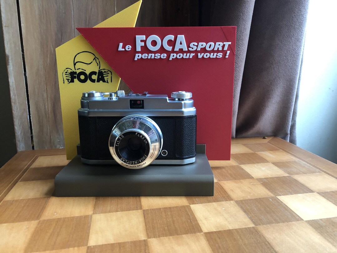 Replica of a FOCA Vintage Film Camera Display - Etsy
