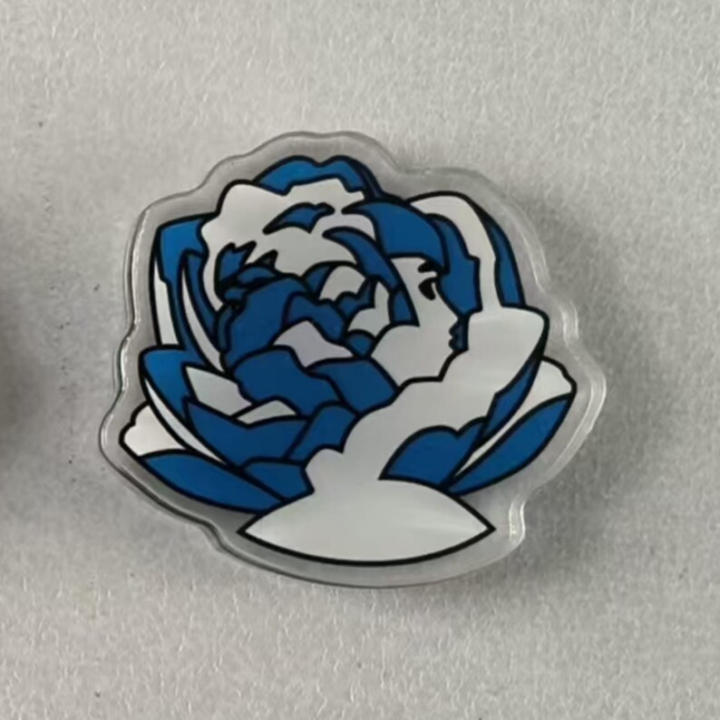 Arcane Magnetic Fridge Stickers Powder & Ekko Arcane Blue Rose Design ...