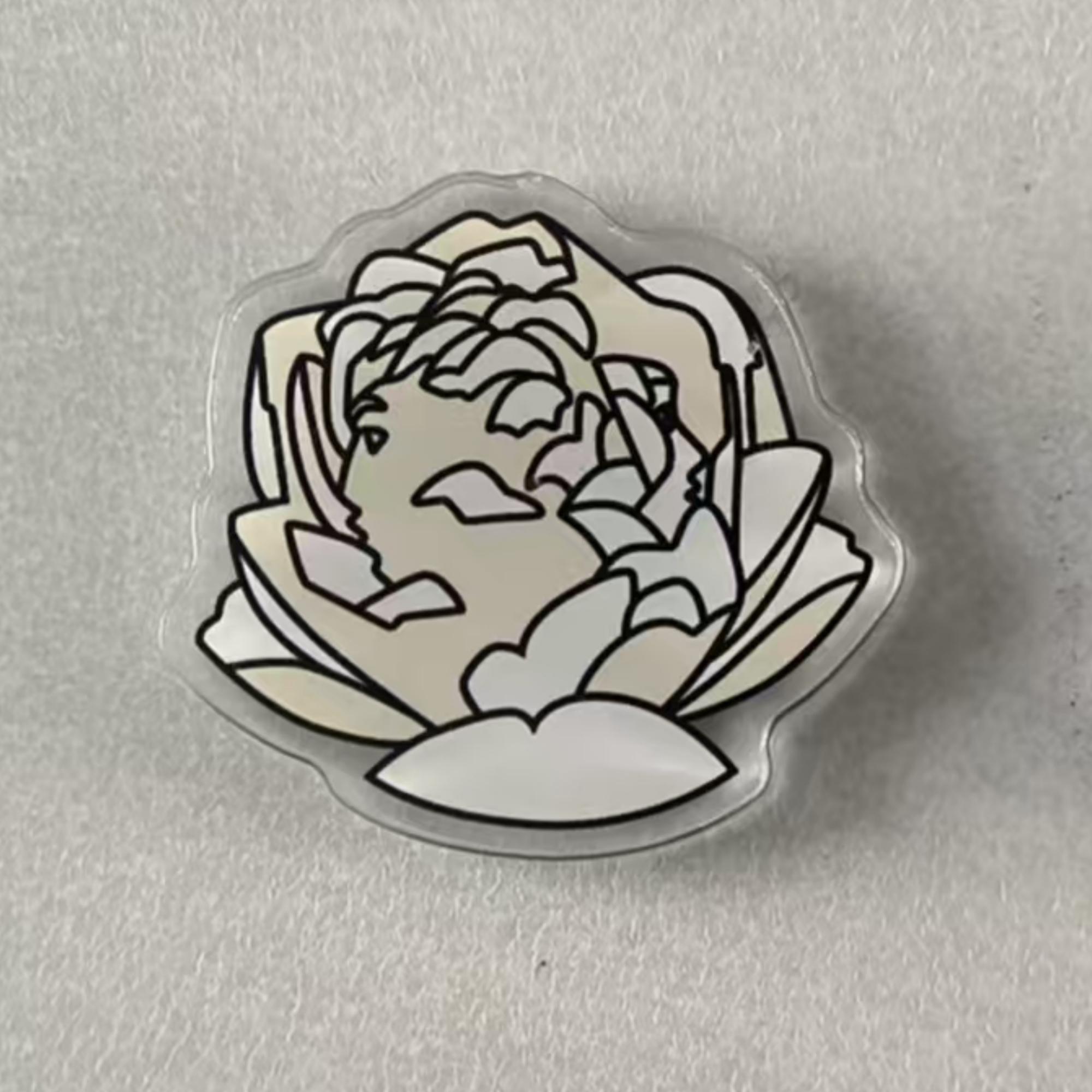 Arcane Magnetic Fridge Stickers Powder & Ekko Arcane Blue Rose Design ...