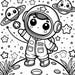 Coloring Book : 50 Space Travel Adventures - Etsy