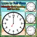 Learn to Tell Time – Printable Clock Learning PDF for Kids - Etsy