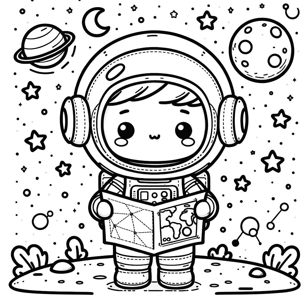 Coloring Book : 50 Space Travel Adventures - Etsy