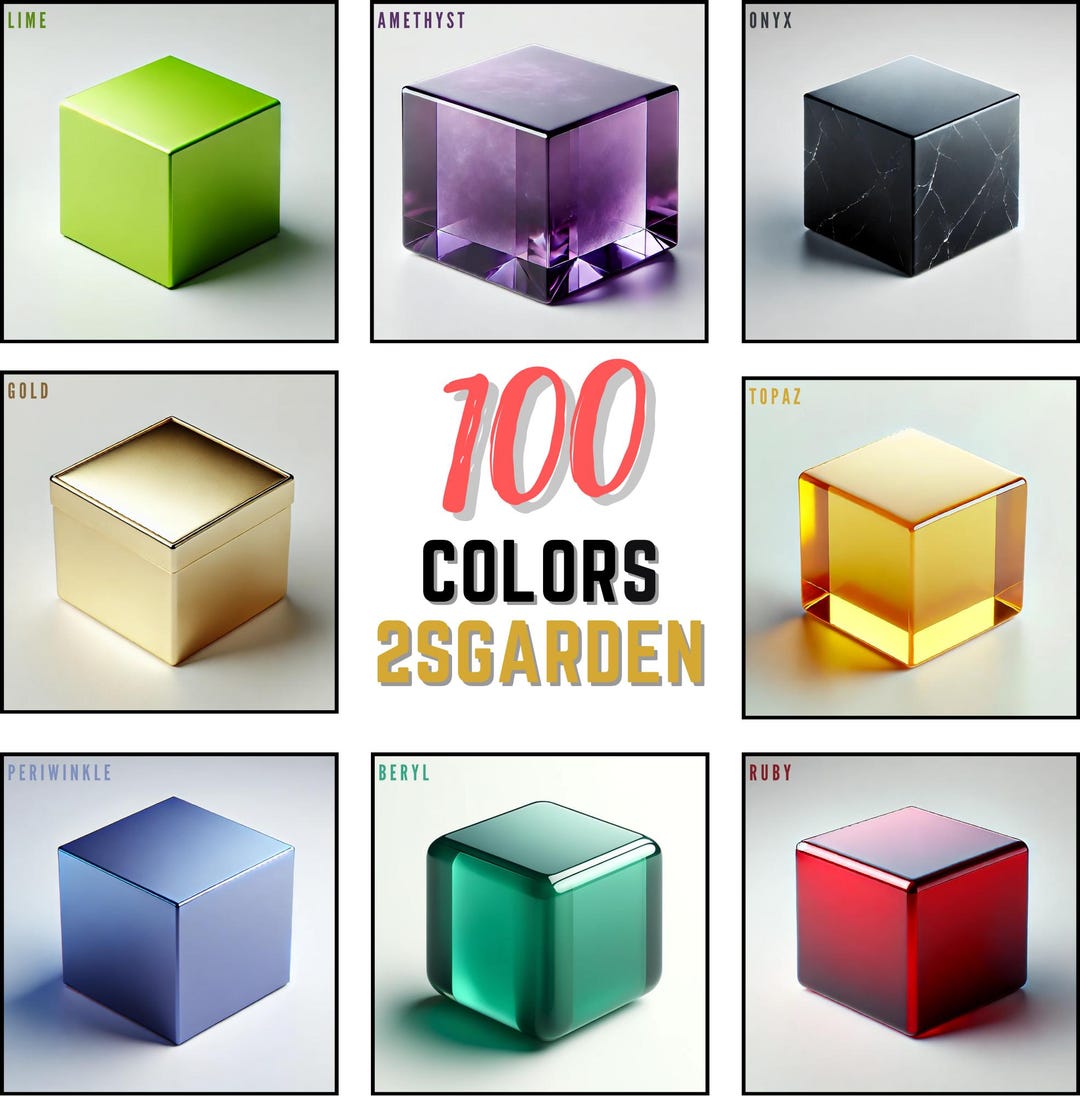 100 Shades of Color – Printable PDF for Kids, Educators, and Creative ...