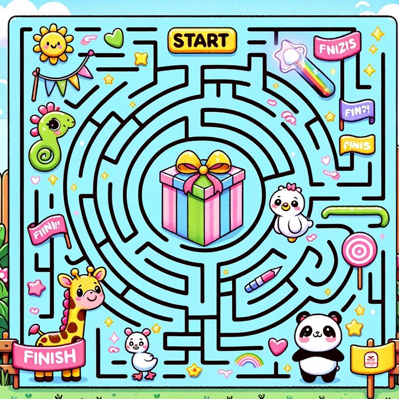 Maze Adventures for Kids: 40 Fun and Colorful Challenges ,mazes for ...