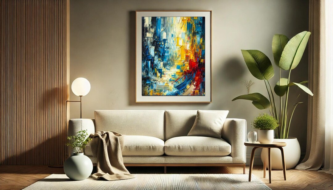 Ethereal Motion : Abstract Wall Art, Digital Wall Art, Colourful Wall ...
