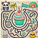 Maze Adventures for Kids: 40 Fun and Colorful Challenges ,mazes for ...