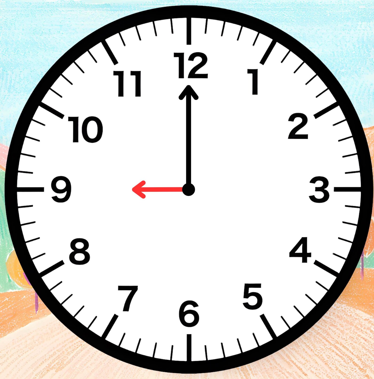 Learn to Tell Time – Printable Clock Learning PDF for Kids - Etsy