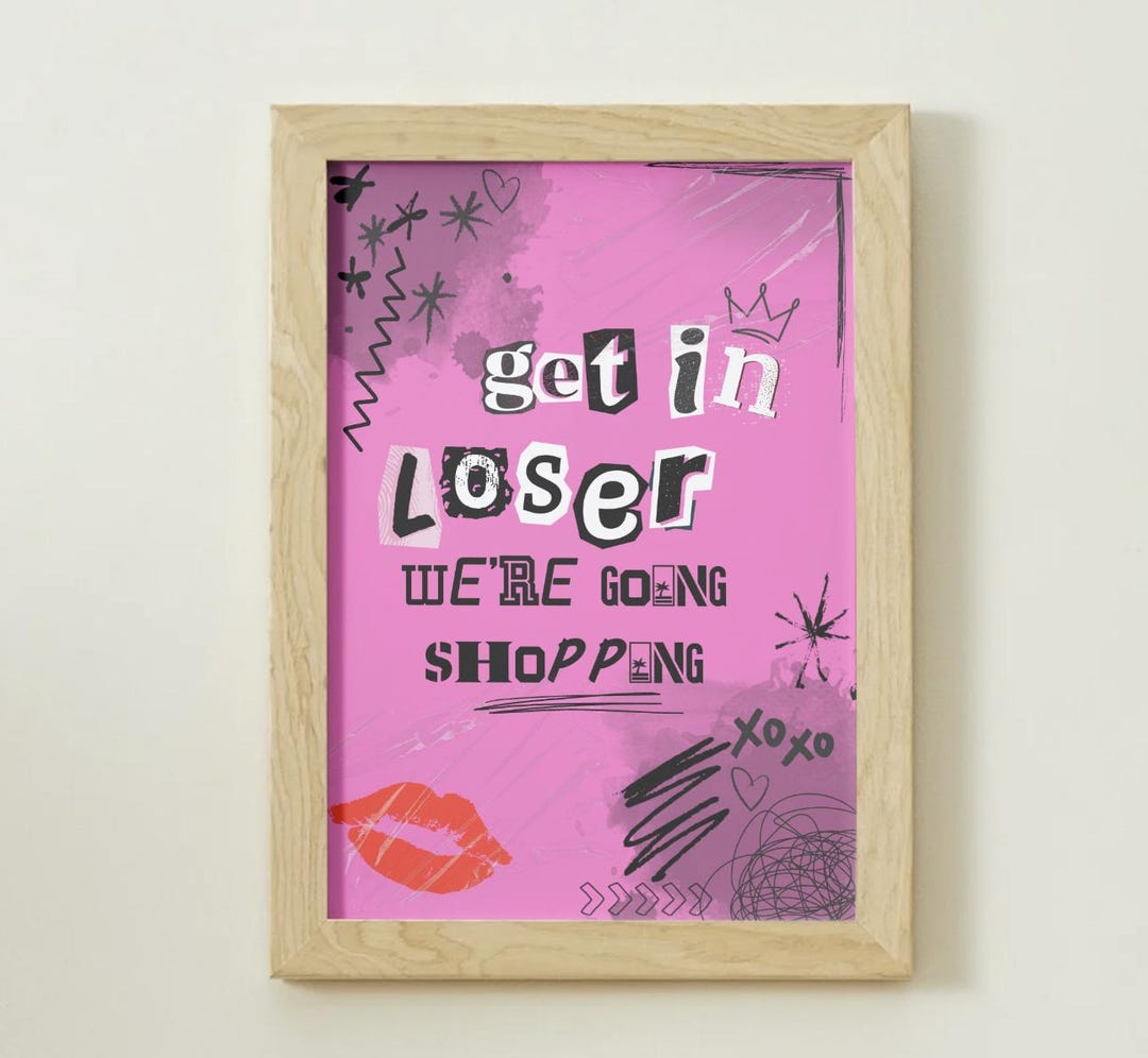 Mean Girls Loser | Digital Print - Etsy