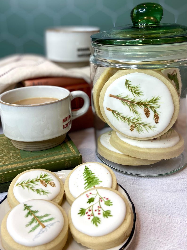 Hand-painted Holiday Cookies - Etsy