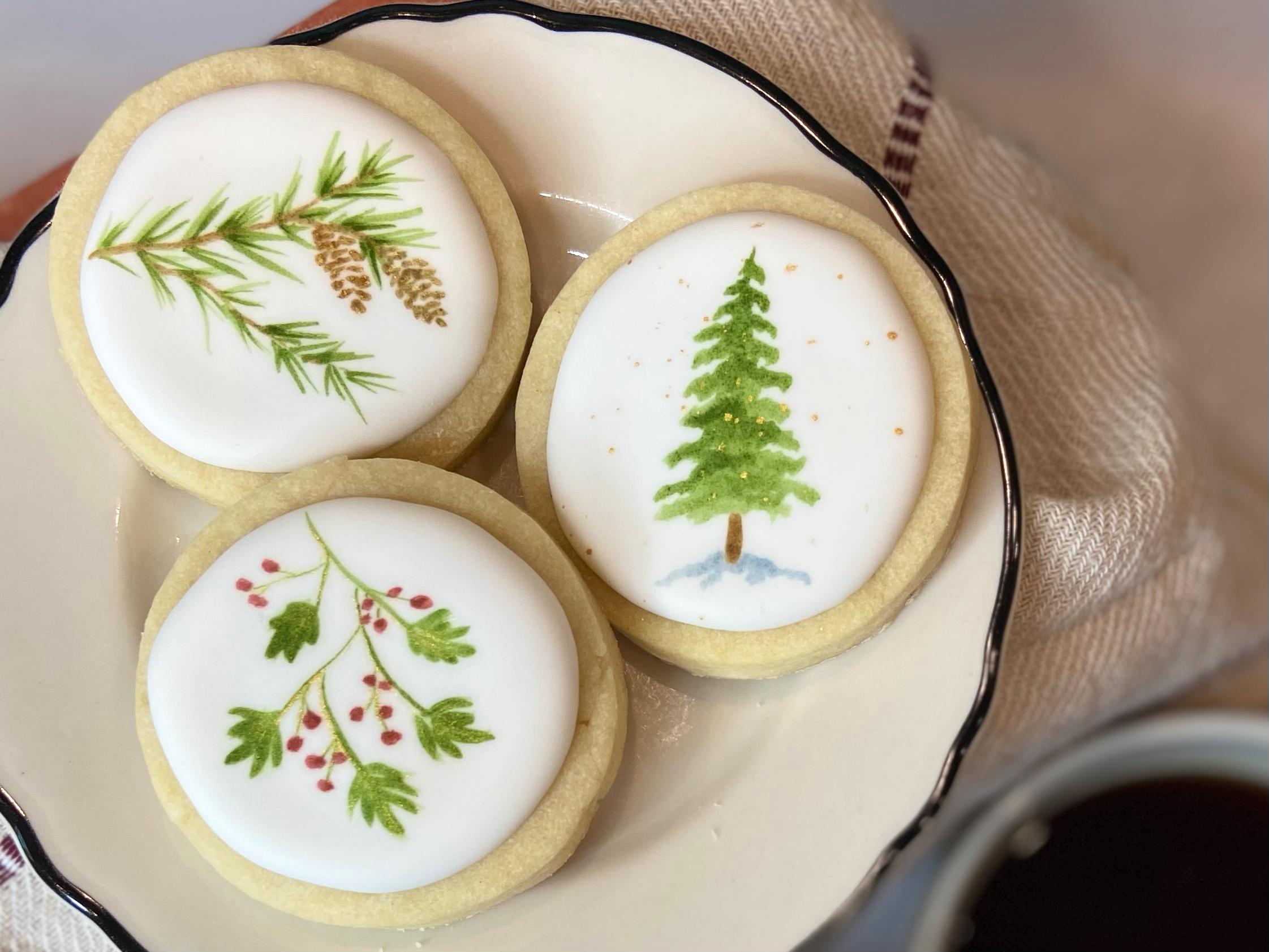 Hand-painted Holiday Cookies - Etsy