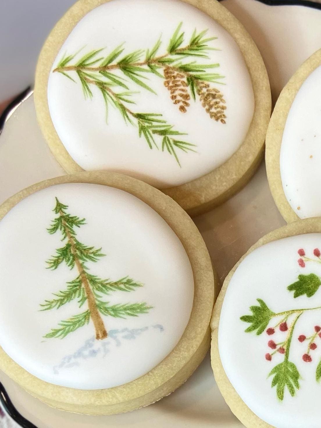 Hand-painted Holiday Cookies - Etsy
