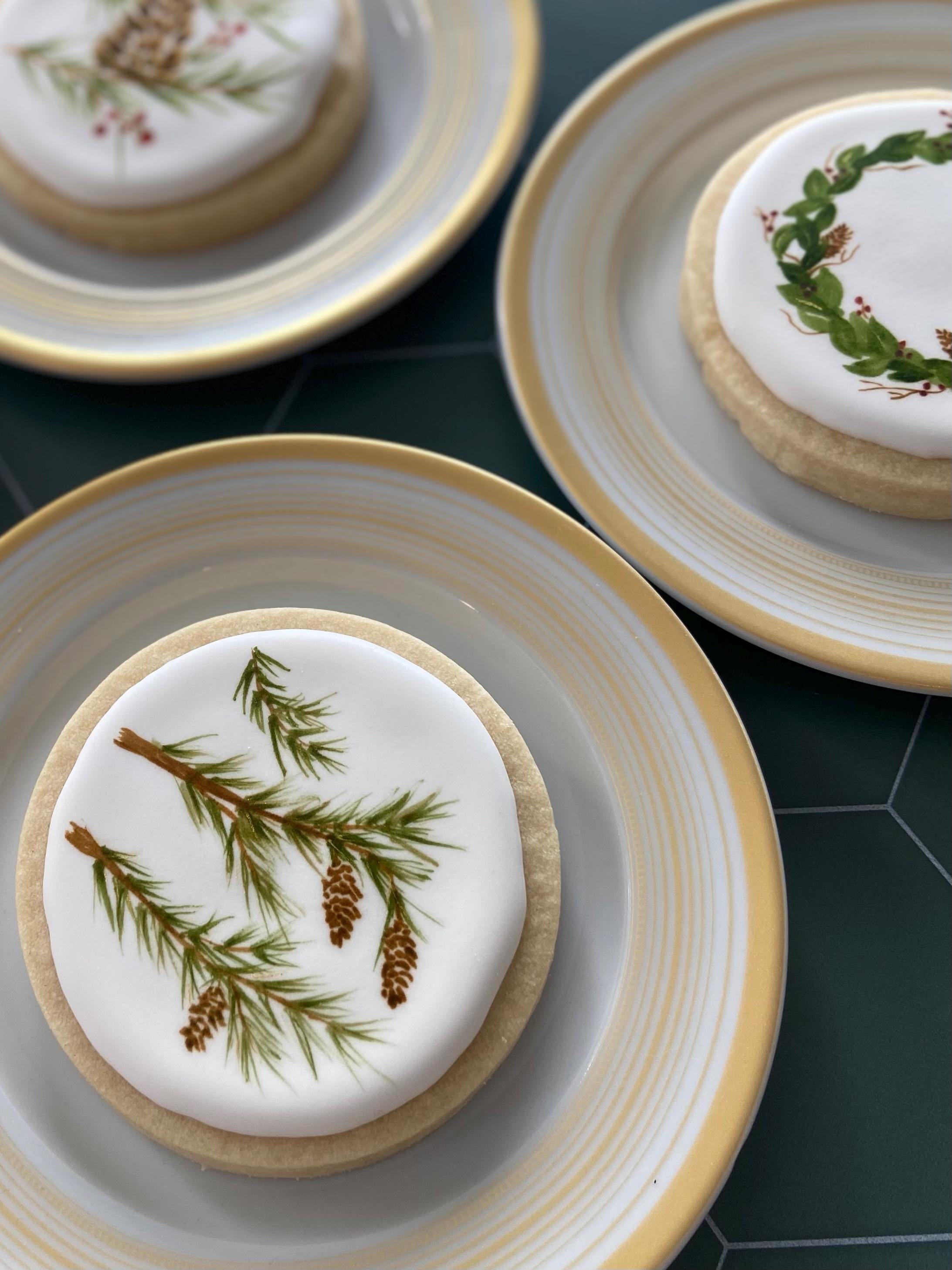 Hand-painted Holiday Cookies - Etsy