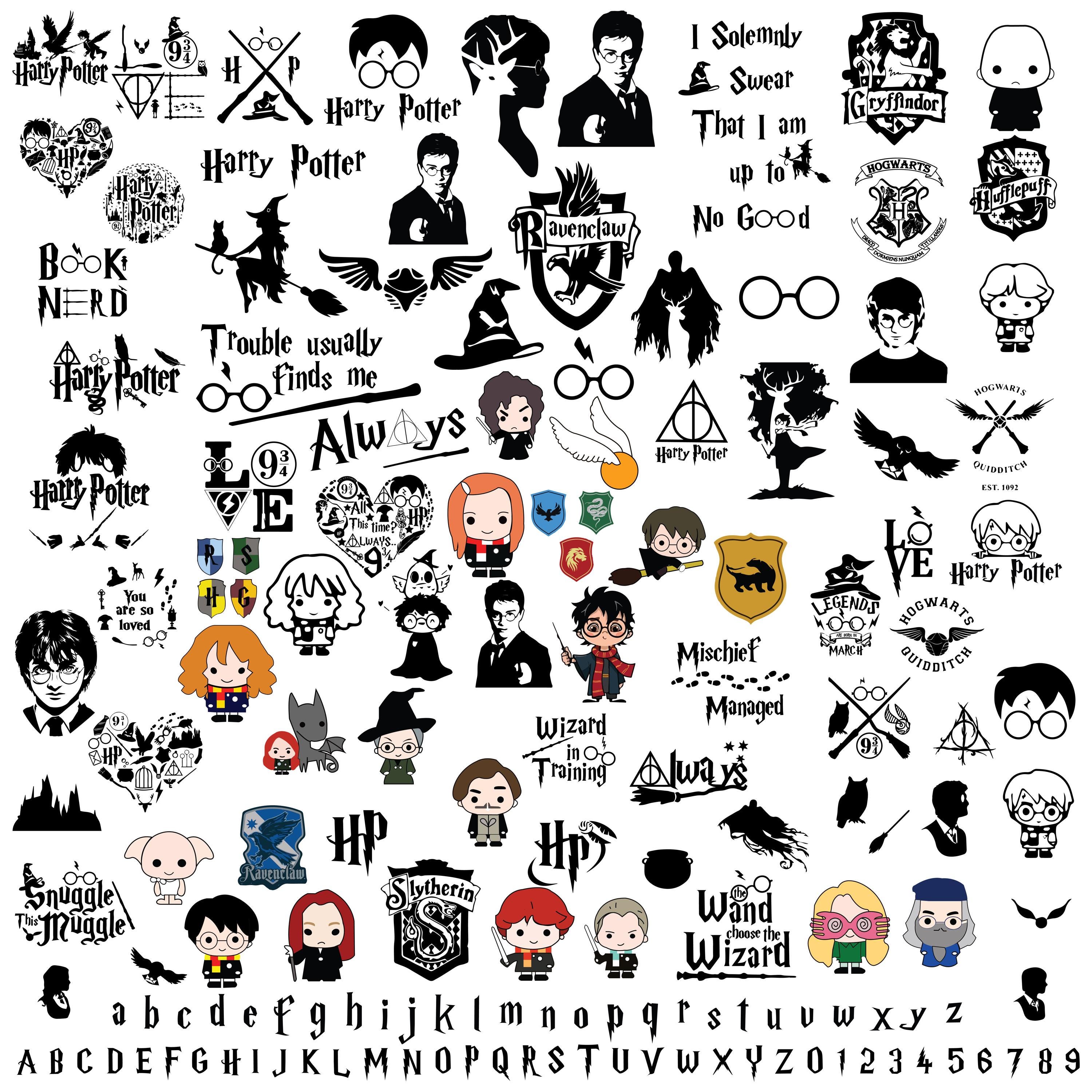 Harry Potter Svg Harry Potter SVG Bundle Svgfile.co ♥ © 2019 2025