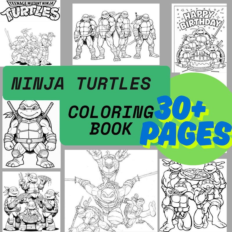 Ninja Turtles C - Etsy