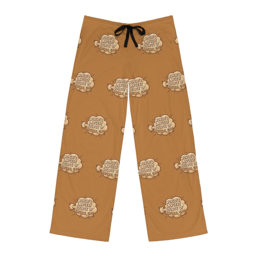 Worlds Largest Source of Natural Gas Cloud Pattern Pajama Pants | All ...