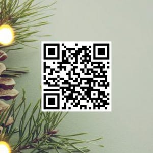 QR Code. Digital Products. Christmas Gift. Personalized Christmas Gift ...