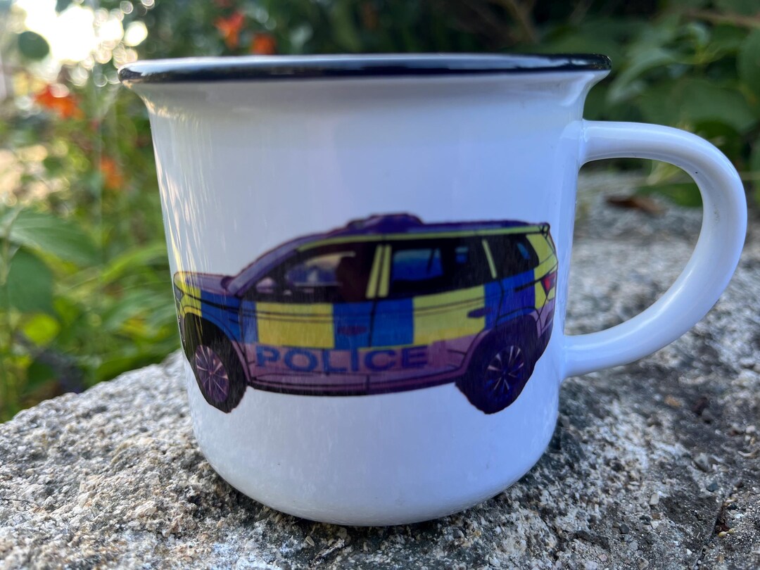 PSNI Northern Ireland Police Camping Style Ceramic Mug - Etsy