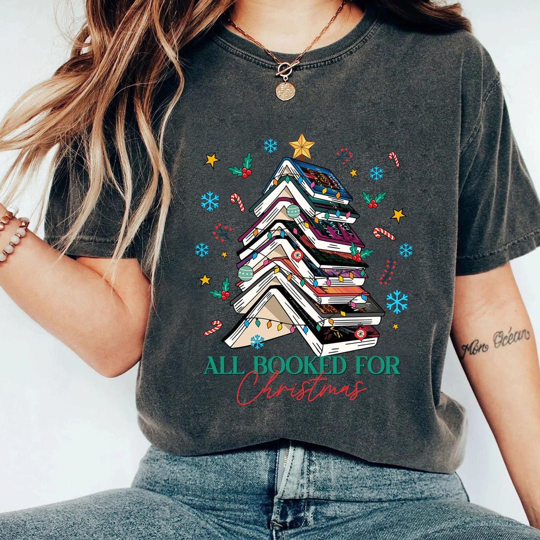 Throne of Glass Acotar All Booked for Christmas Shirt, Christmas Book ...