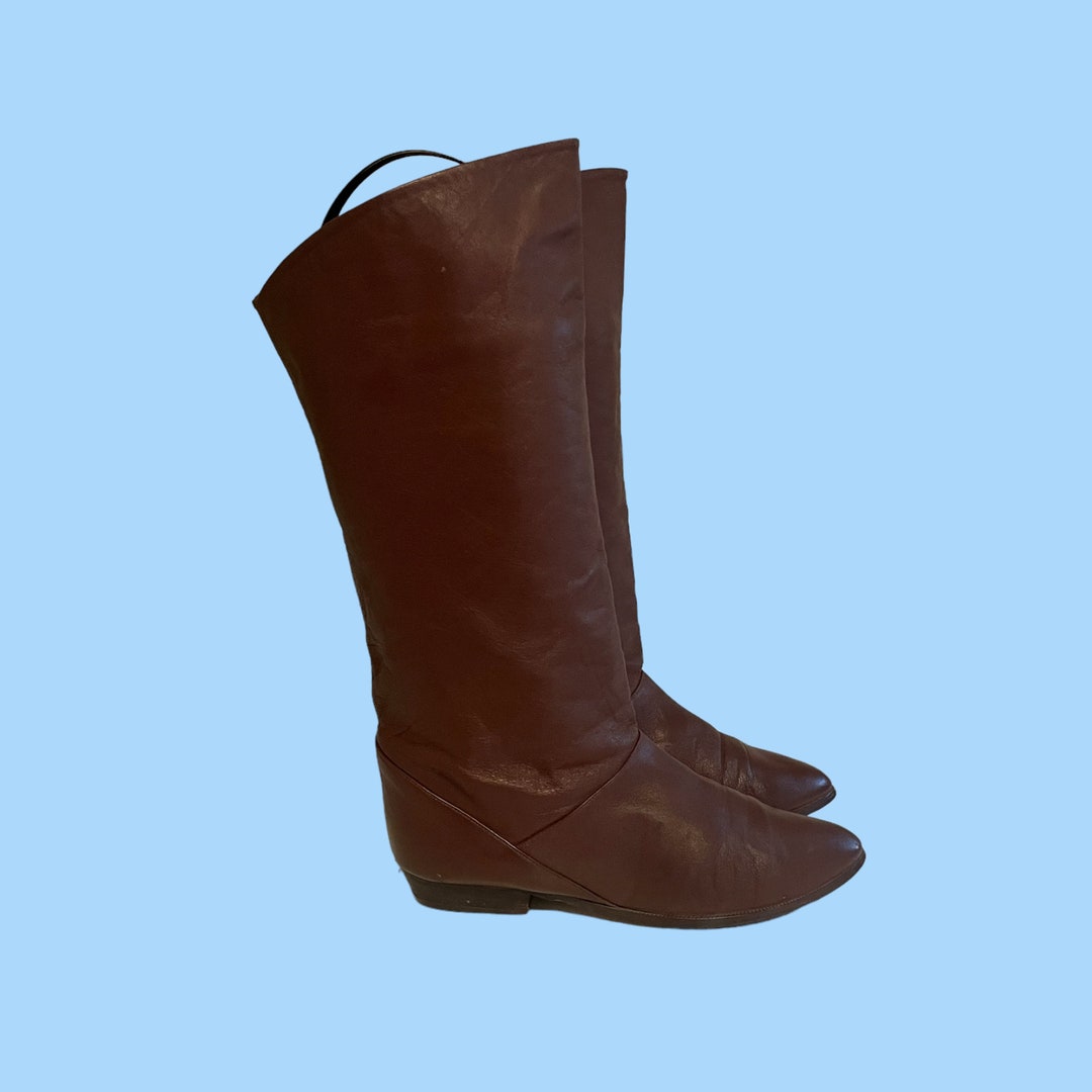 80s Boots-vintage Boots-boots Women-gift for Her-women Boots-size 8 ...