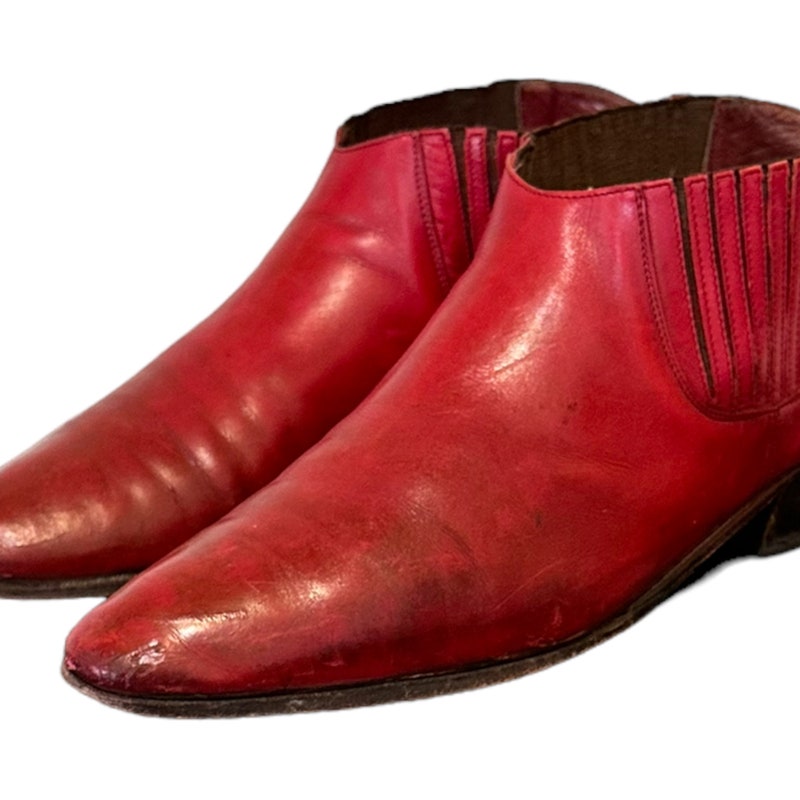 Red Boots - Etsy