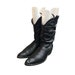 90s Vintage Boots-black Leather Boots-us Men Size 10-genuine Leather ...