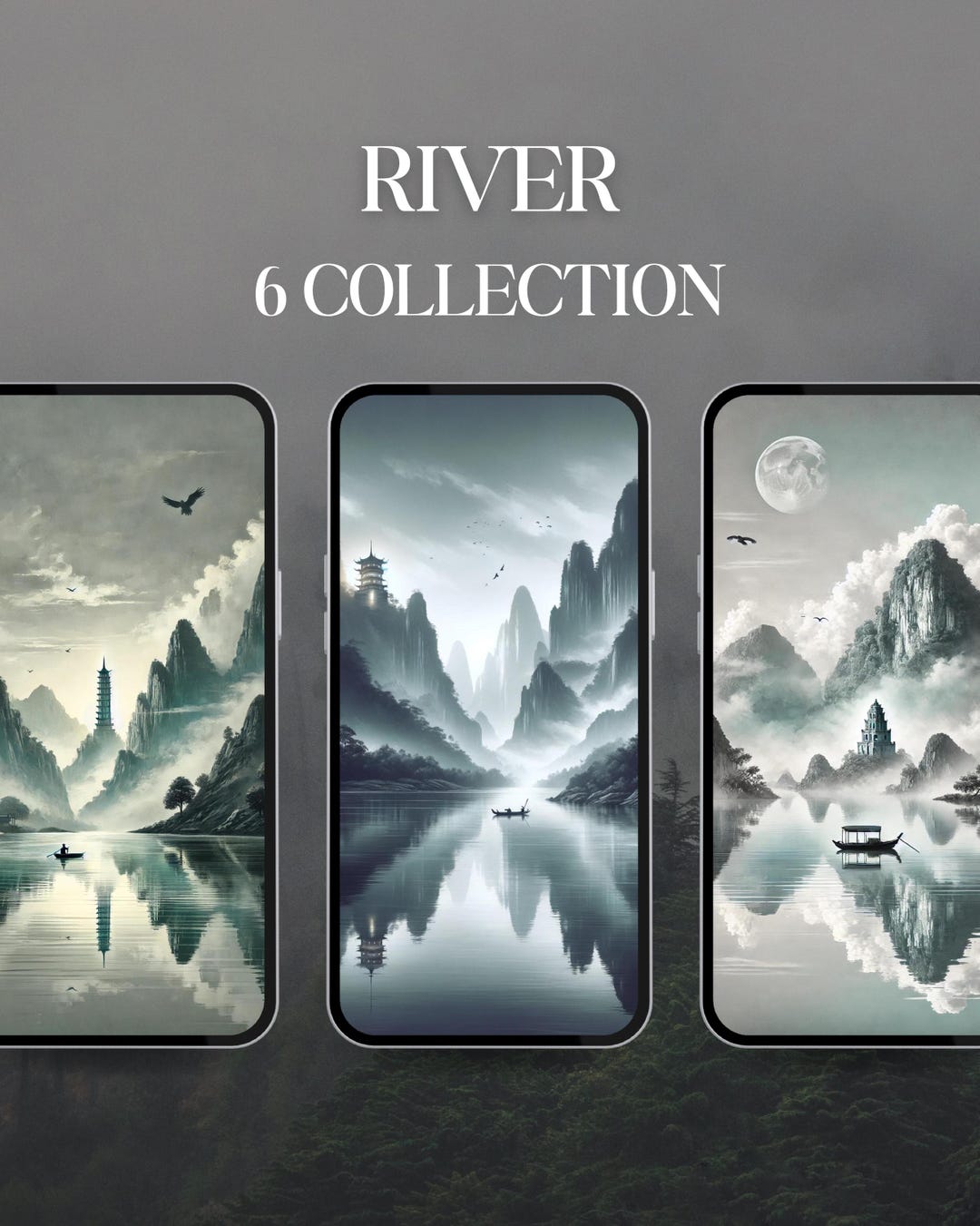 River Phone Wallpapers, Paint Wallpapers Iphone, Dreamy Wallpaper ...