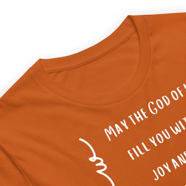 Overflow- Romans 15:13 Bible Verse Shirt - Etsy