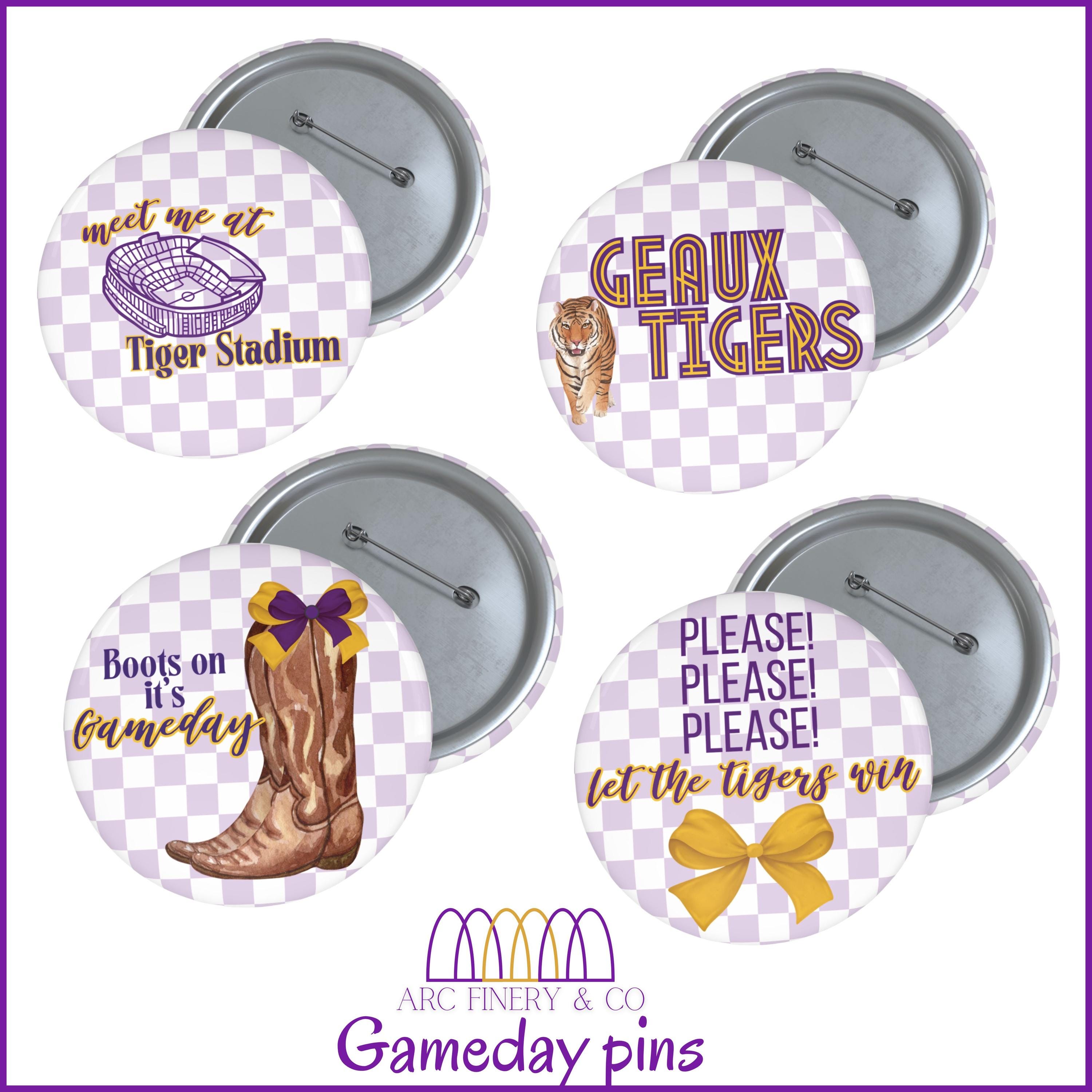 Grove Tailgate Button | Alabama Gameday | Custom Pins | Custom Sorority ...