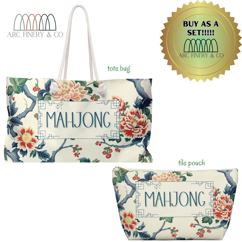 Large Print Mahjong Tiles - Etsy