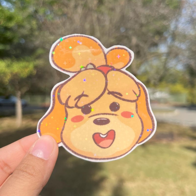 Isabelle Sticker - Etsy
