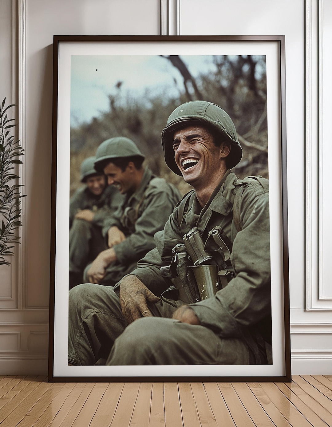 Fun and Playful Boys' Room Wall Art - Laughing Army Men Soldiers Decor ...