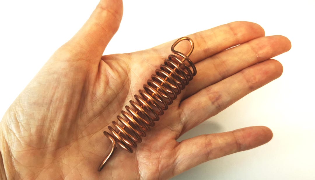 Handmade Mini Portable Vac Coil Copper Tensor Ring Energy Cleansing EMF ...