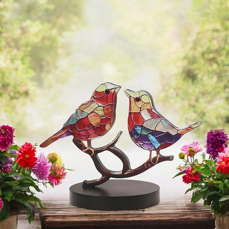Stained Glass Bird - Etsy