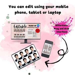 Rush Id Template - Etsy