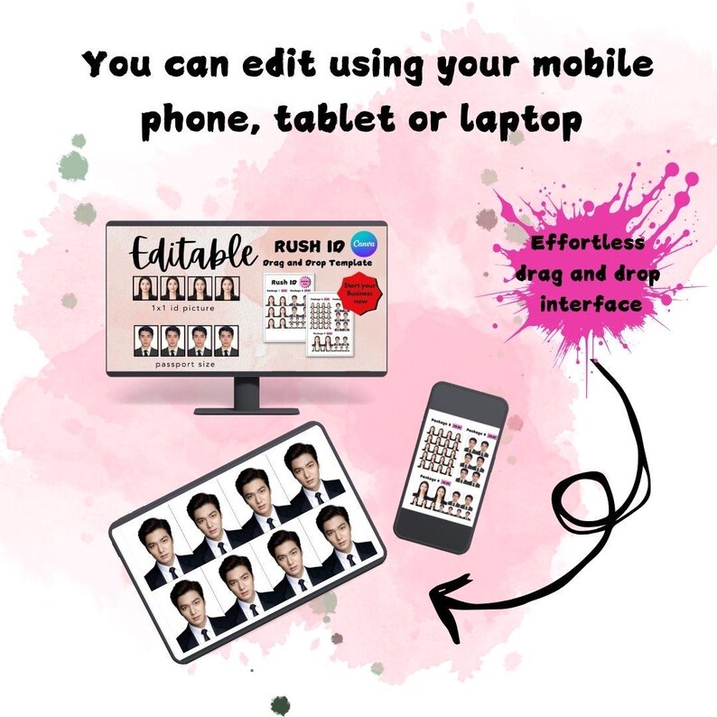 Rush Id Template - Etsy