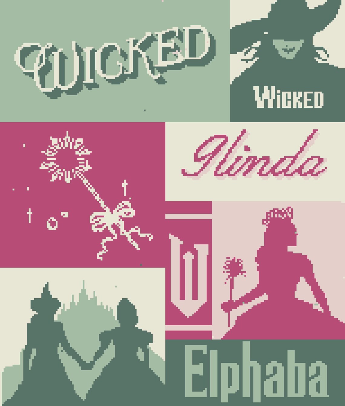 Wicked-inspired Crochet Blanket Pattern – PDF Pattern Only - Etsy