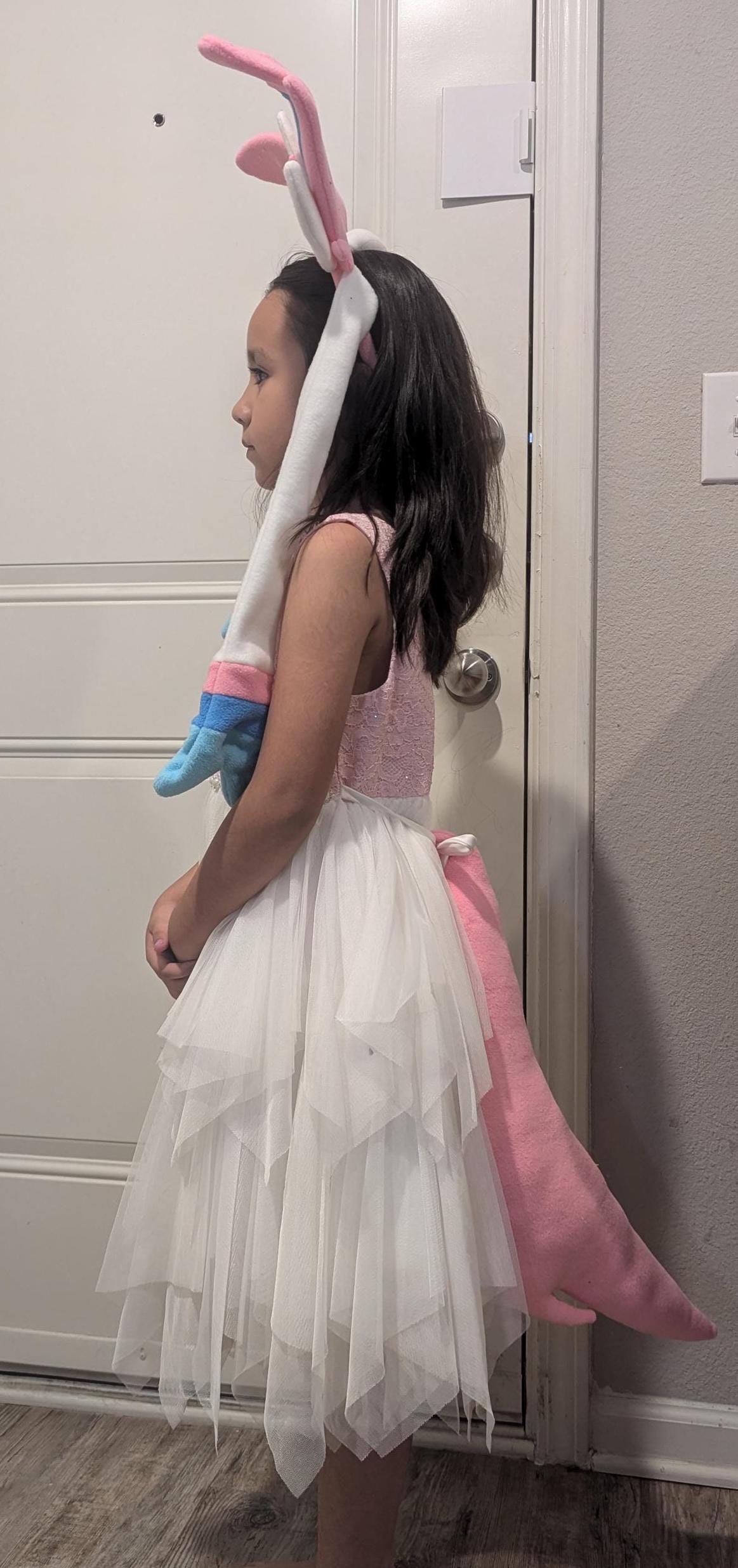 Sylveon Ears, Tail and Neck Bow Cosplay - Etsy